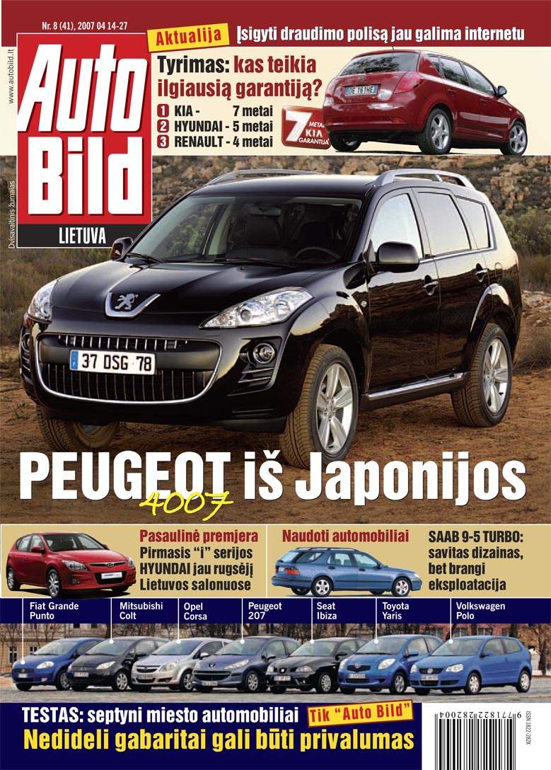 Autobild Lietuva 2007/08 - Autobild.lt | Autobild.lt