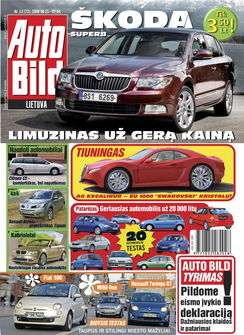 Autobild Lietuva 2008/13 - Autobild.lt | Autobild.lt