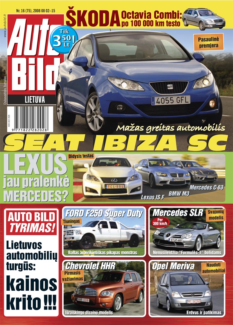 Autobild Lietuva 2008/16 - Autobild.lt | Autobild.lt