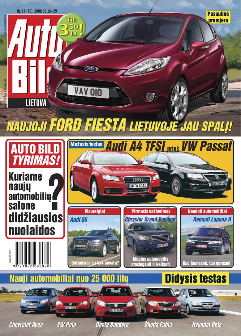Autobild Lietuva 2008/17 - Autobild.lt | Autobild.lt