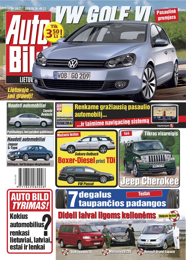 Autobild Lietuva 2008/18 - Autobild.lt | Autobild.lt